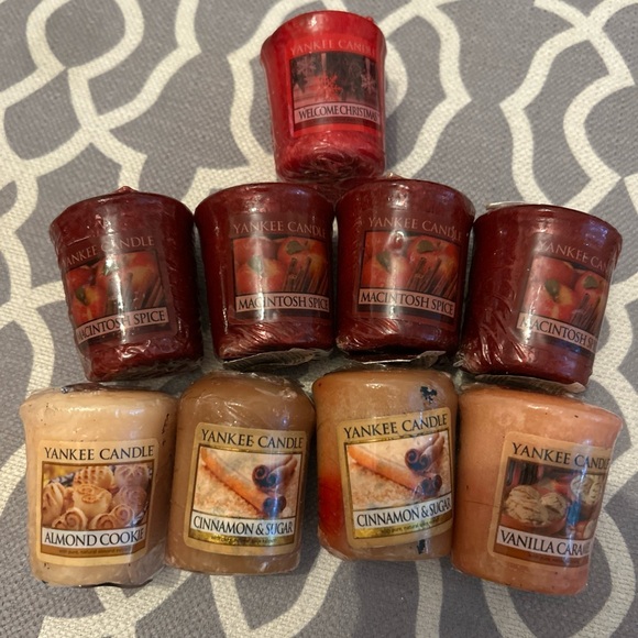 Yankee Candle | Accents | Yankee Candle Samplers Votive Caramel Almond ...